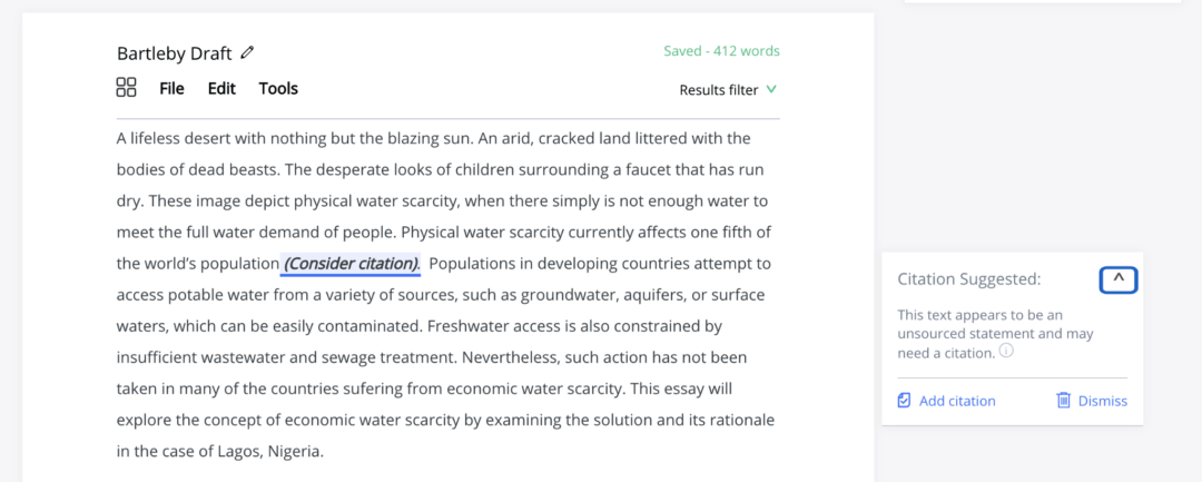 Writing Better Papers With Citation Analysis | bartleby